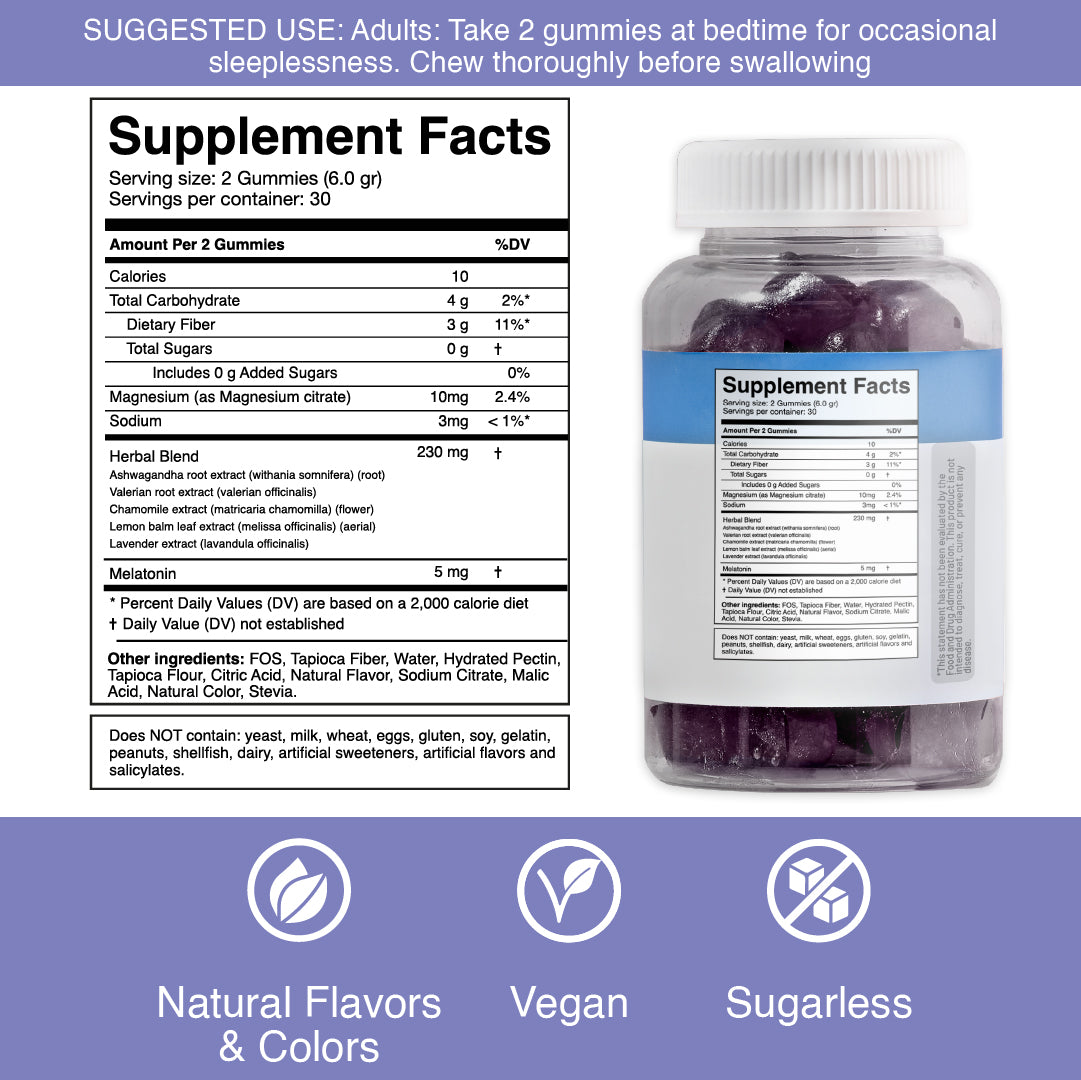 Sleep Gummies | Sacred Roots | Improve your Health